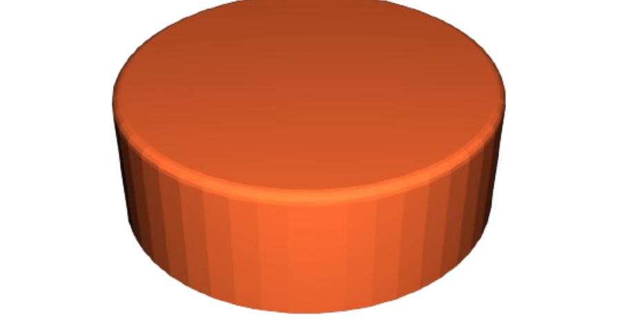 Tile, Round LEGO Brick (Real LEGO) by dokxtr | Download free STL model ...