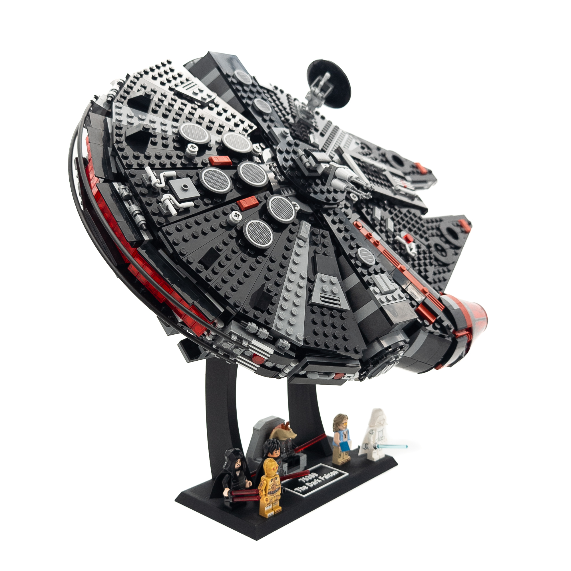 Display Stand for LEGO Star Wars 75389 The Dark Falcon | Millennium ...