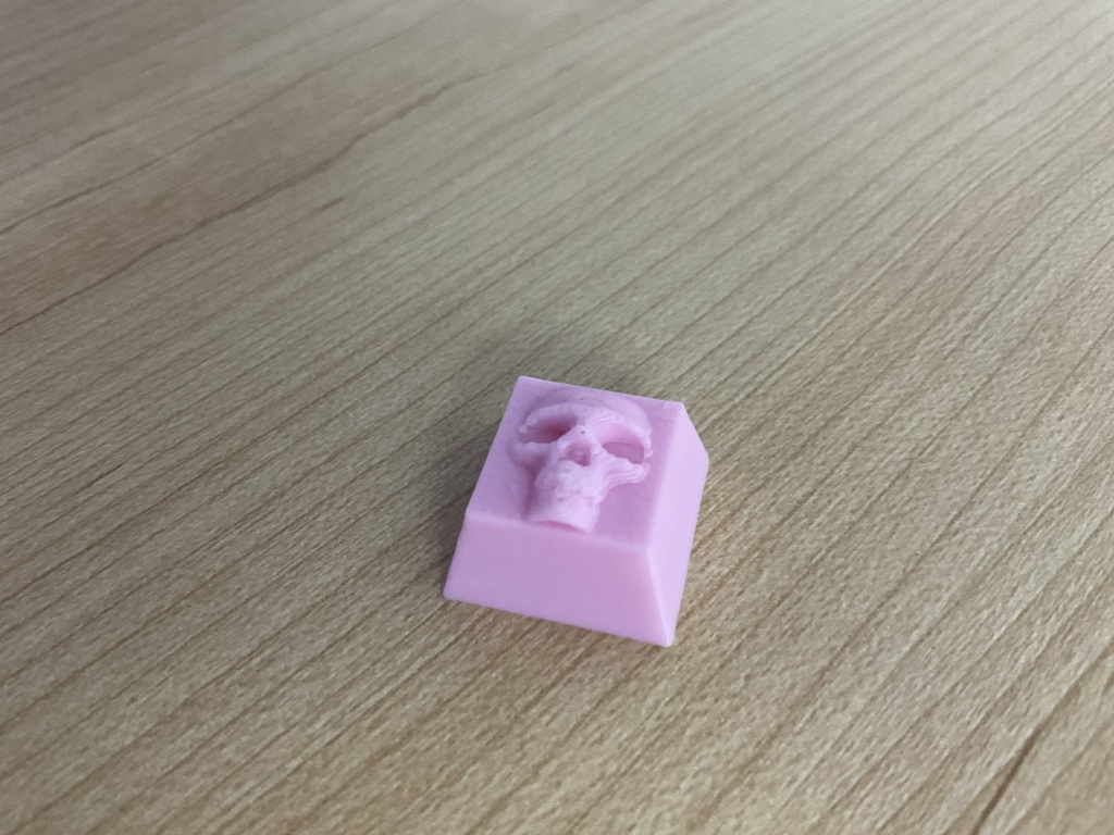 Skull Keycap by Steamoji Burnaby Metrotown | Download free STL model ...