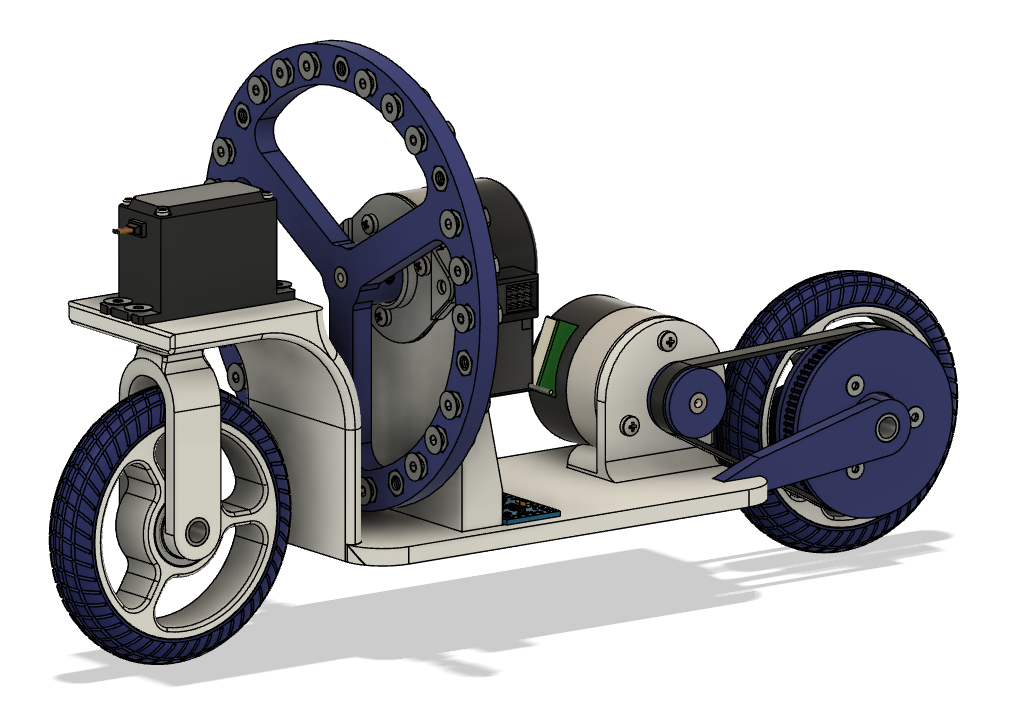 self-balancing bike by Dmitrii Tomin | Download free STL model ...