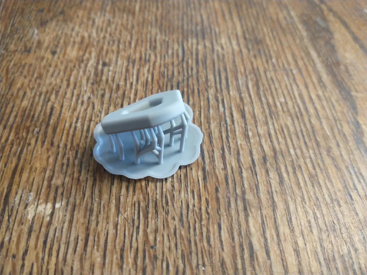 25mm Wide Ridge Rounded Triangular Button by Books | Download free STL ...