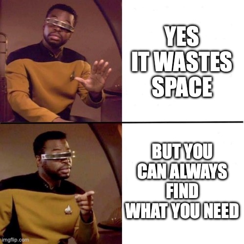 Gridfinity Bin for small parts with label that does not overhang by ...