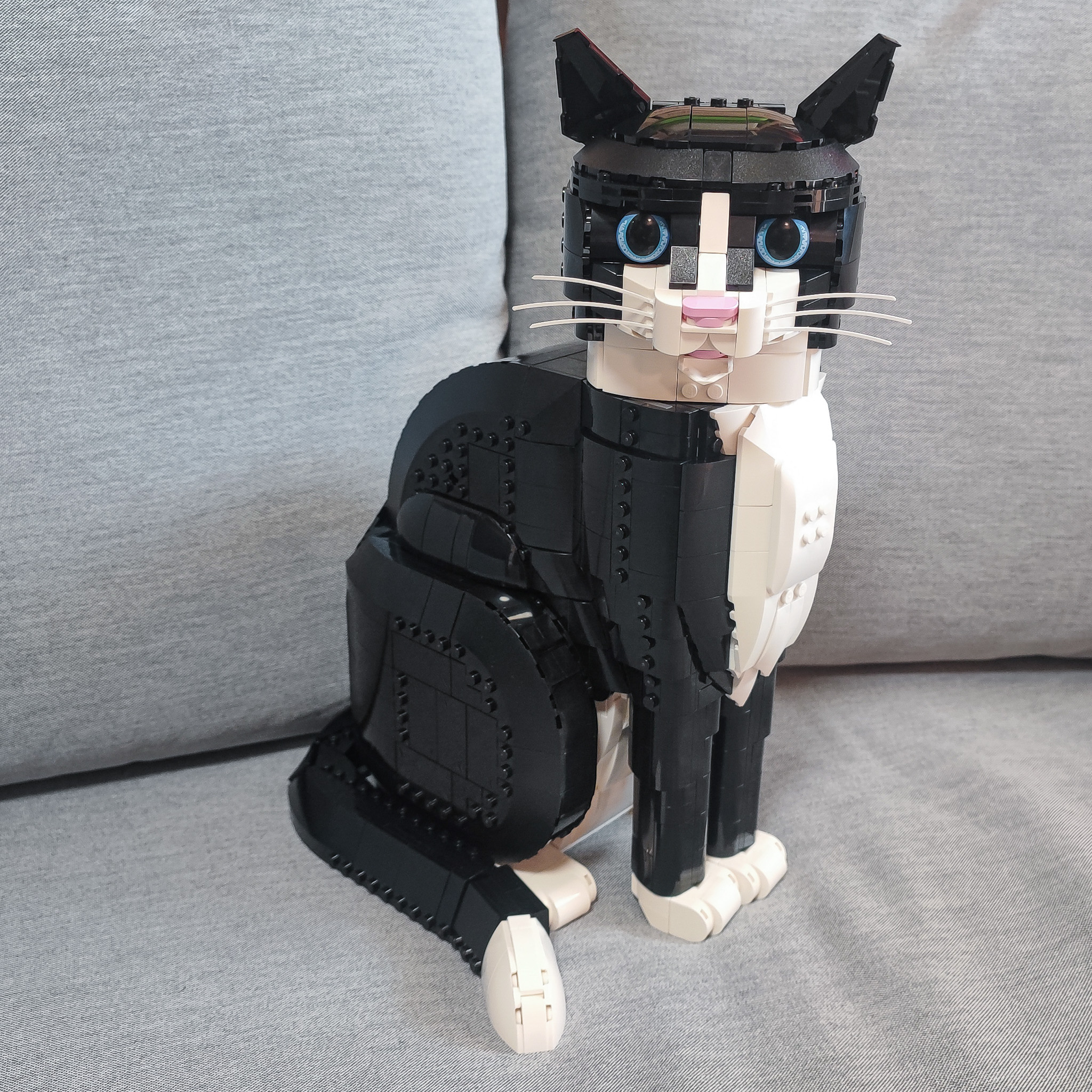 Whiskers for LEGO 21349 Tuxedo Cat | The Purr-fect Accessory! by StawiamKlocki.pl | Printables Store