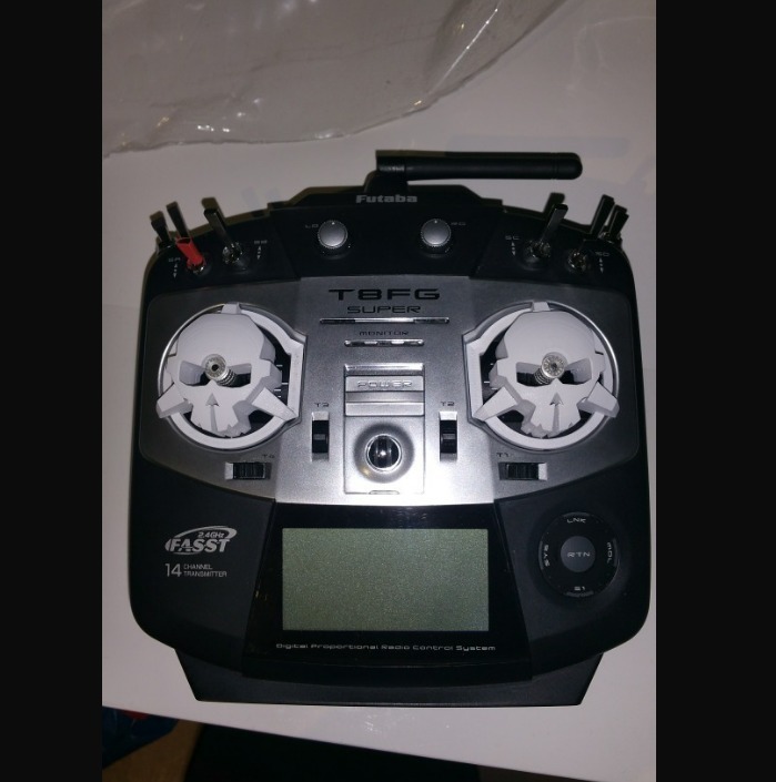 Futaba 14SG / T8FG Super RotorRiot Gimbal Protector by Sponge ...