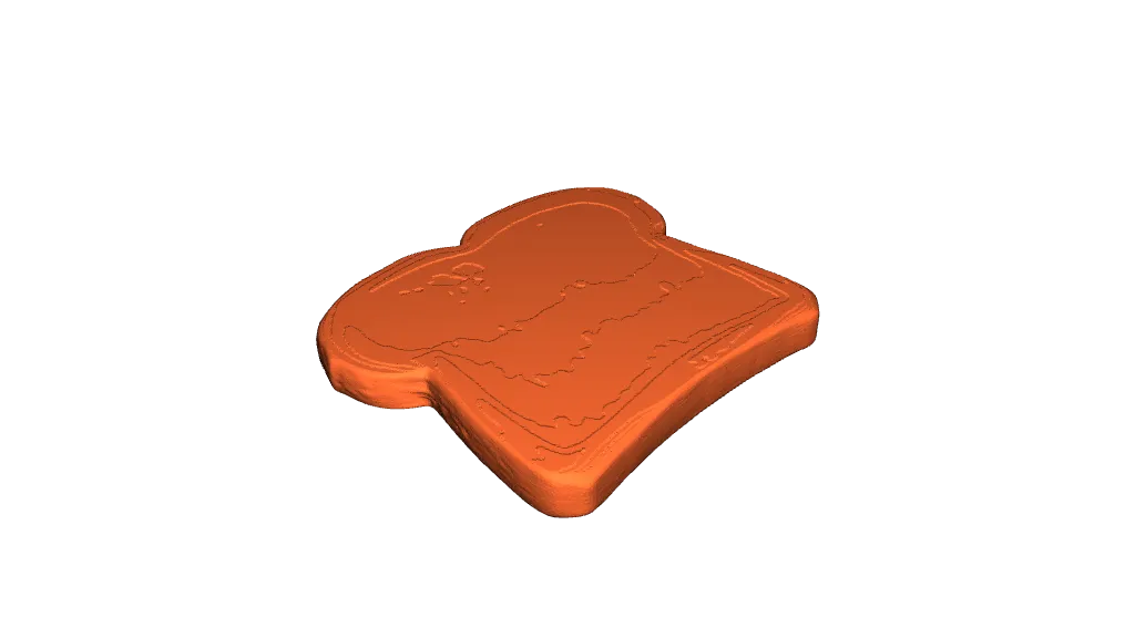 Piece of Toast by Legoyeti6376 | Download free STL model | Printables.com