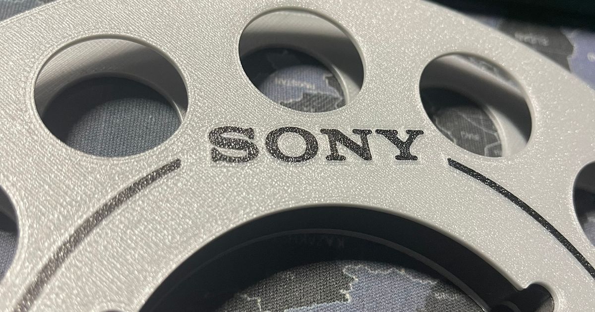 Reel2Reel empty spool 7in/18cm NAB - aka Sony -AMS by ideat0m ...