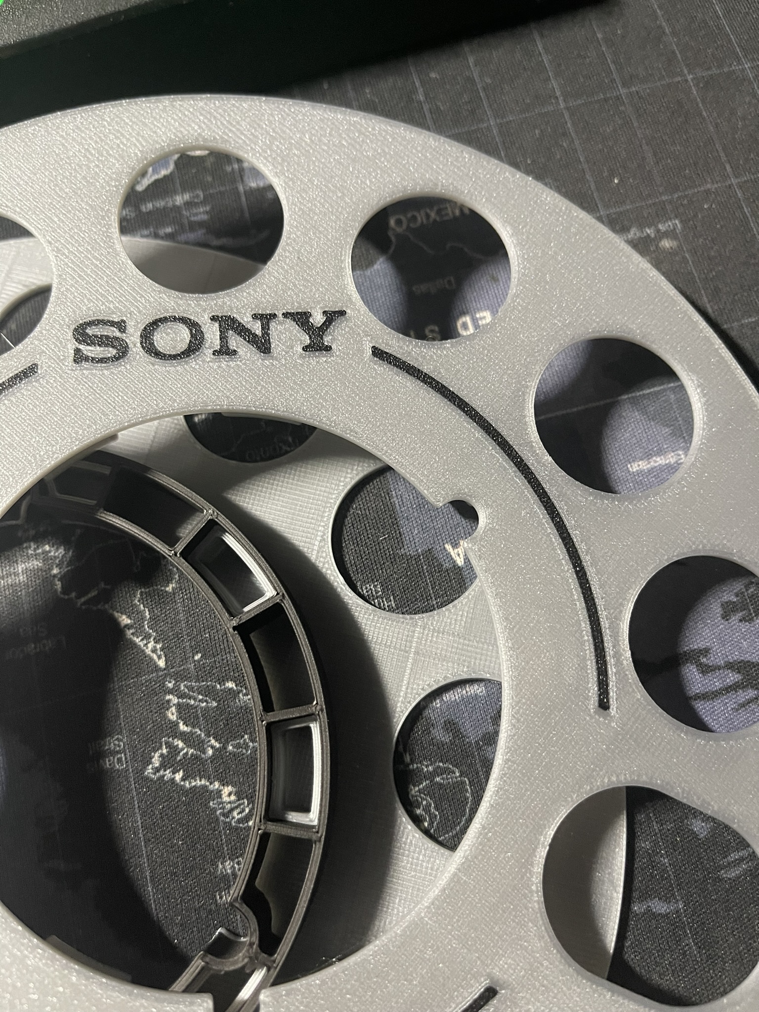 Reel2Reel empty spool 7in/18cm NAB - aka Sony -AMS by ideat0m ...