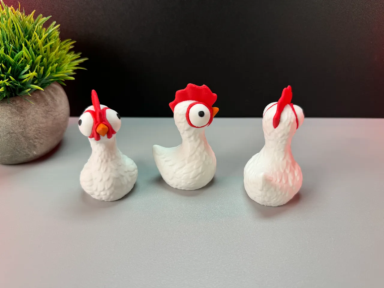 Cute Chicken by 3DPrintyi | Download free STL model | Printables.com