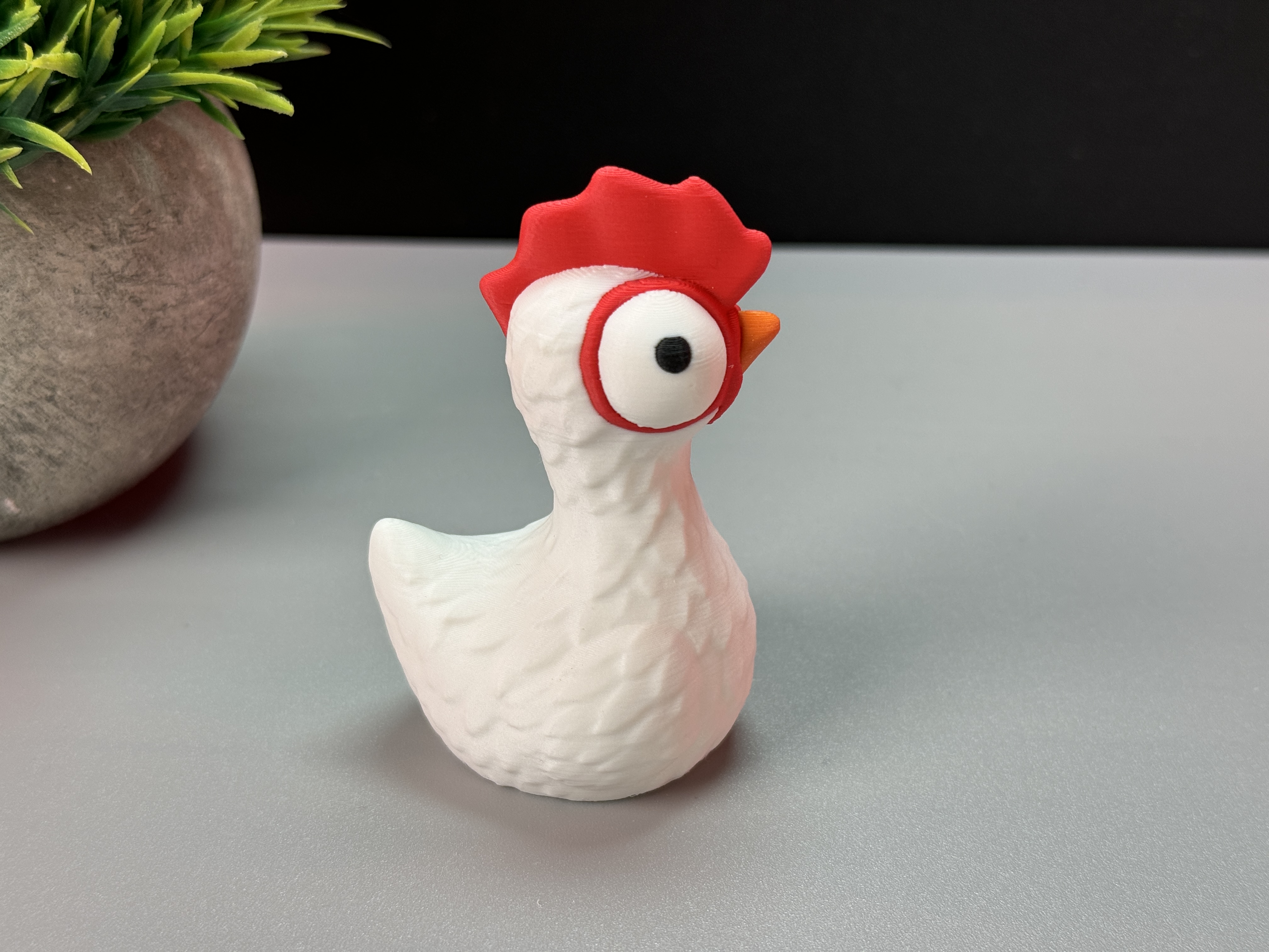 Cute Chicken by 3DPrintyi | Download free STL model | Printables.com