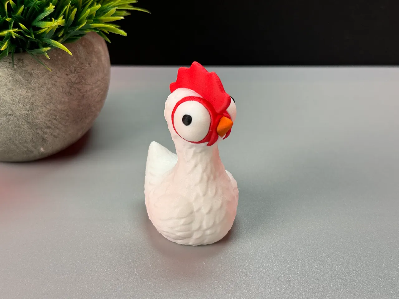 Cute Chicken by 3DPrintyi | Download free STL model | Printables.com