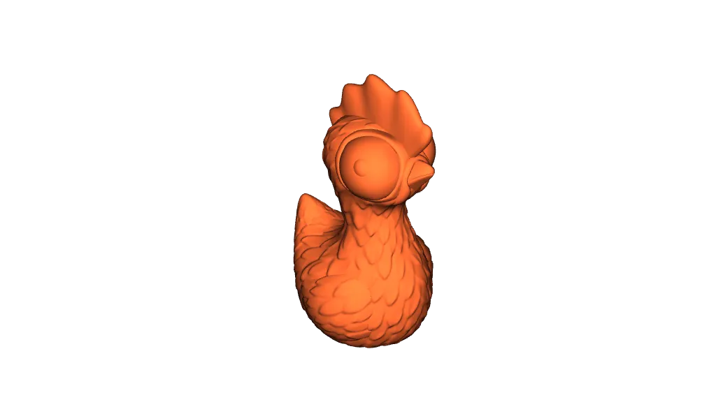 Cute Chicken by 3DPrintyi | Download free STL model | Printables.com