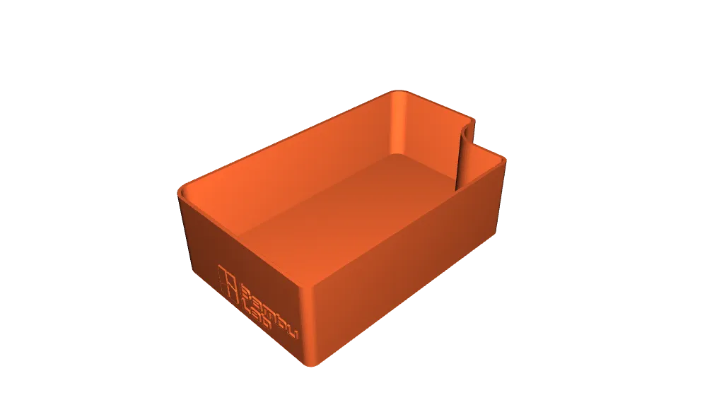 Deflector compatible waste poop bucket (Bambulab A1, A1 mini) by Peace ...