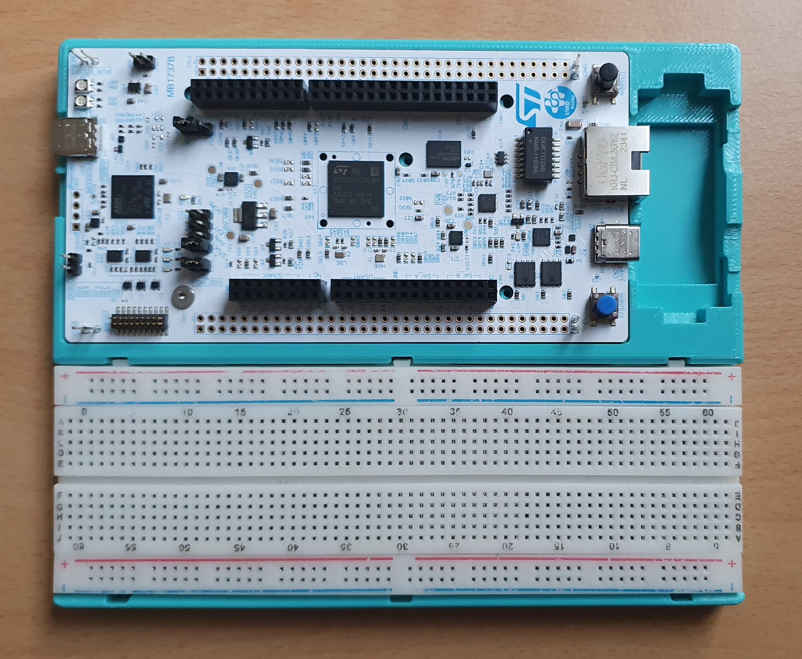 Wip Adapter Plate For Stm Nucleo Arduino Boards To Pair With Breadboard And Servos By