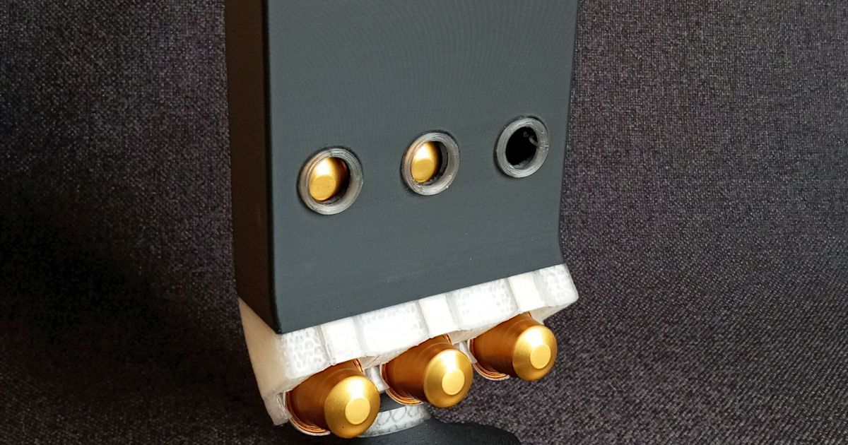 DISTRIBUTEUR DE CAPSULES by Tomishape | Download free STL model ...