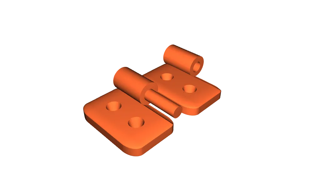 small hinge V2 by _gaming_hilfe_ xd_ | Download free STL model ...