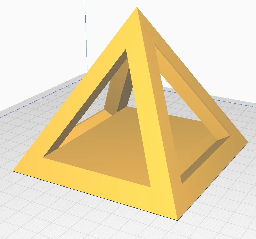 Pyramid pillar by Tuplak | Download free STL model | Printables.com
