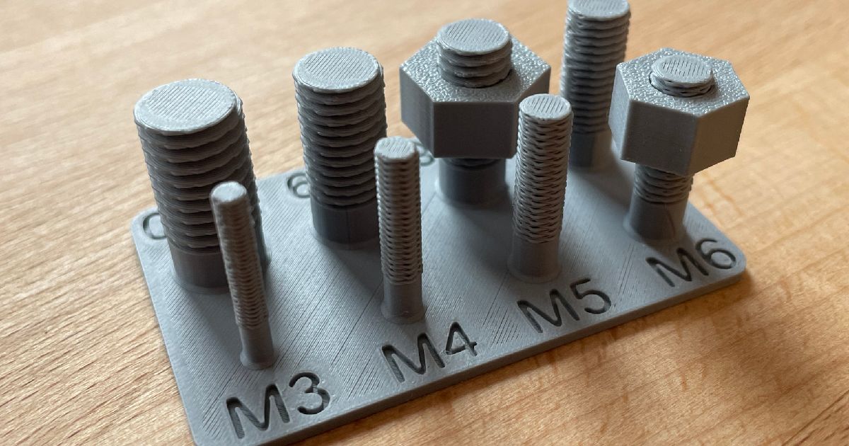 Metric Bolt Tester by Pulsar Designs | Download free STL model ...