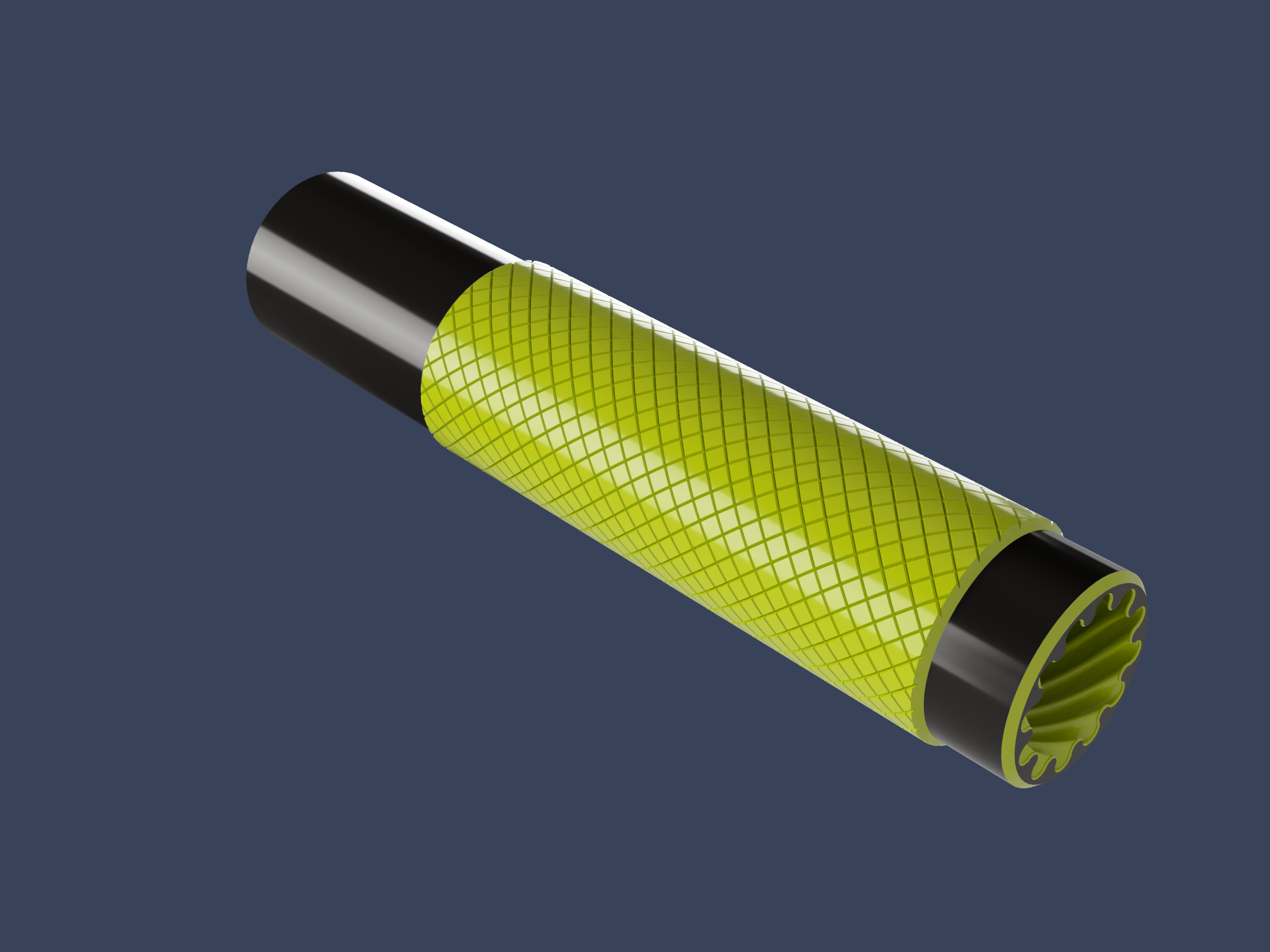 Strong Helically Geared Telescoping Rod with Attachments (Print in ...