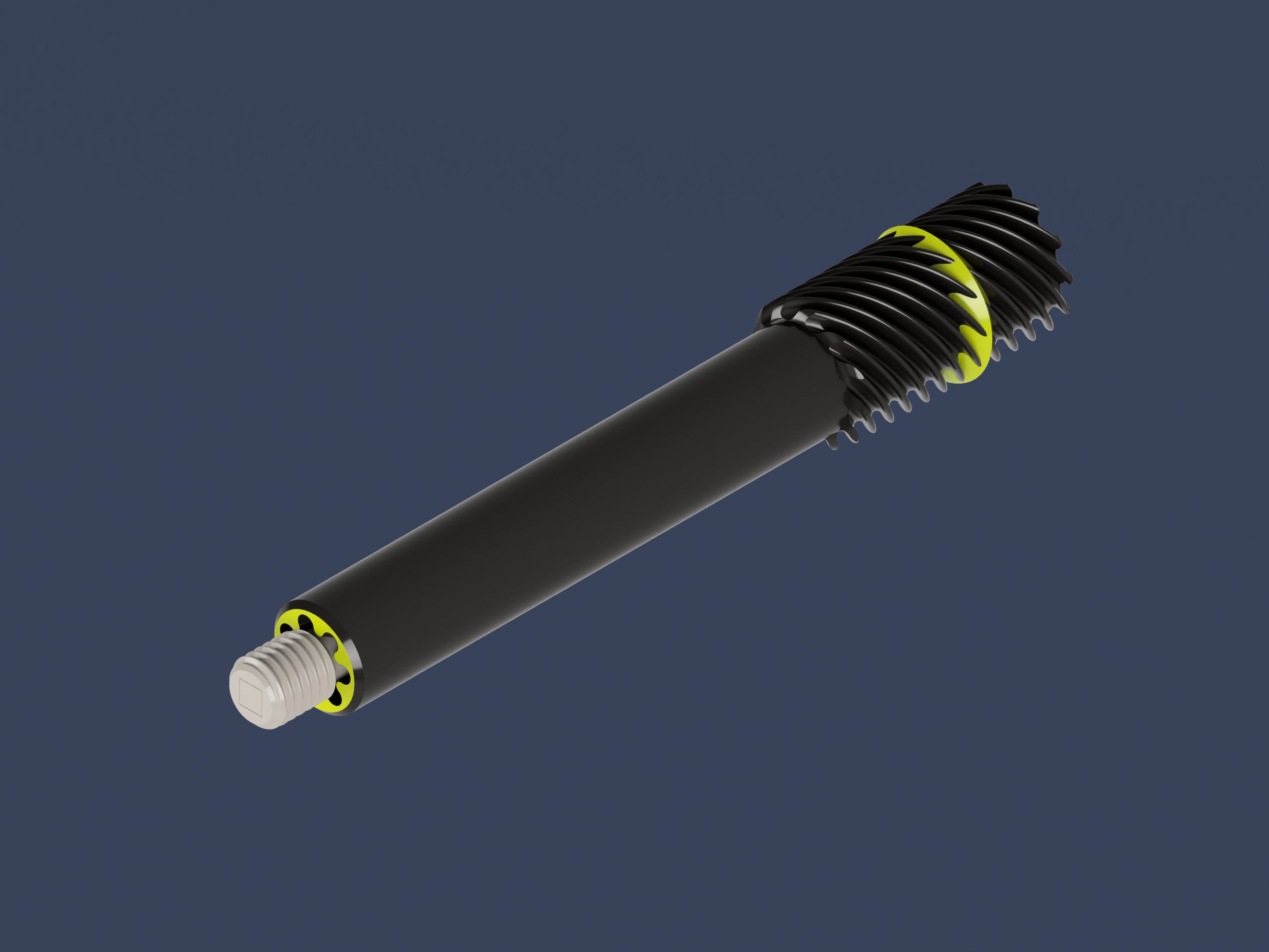 Strong Helically Geared Telescoping Rod with Attachments (Print in ...