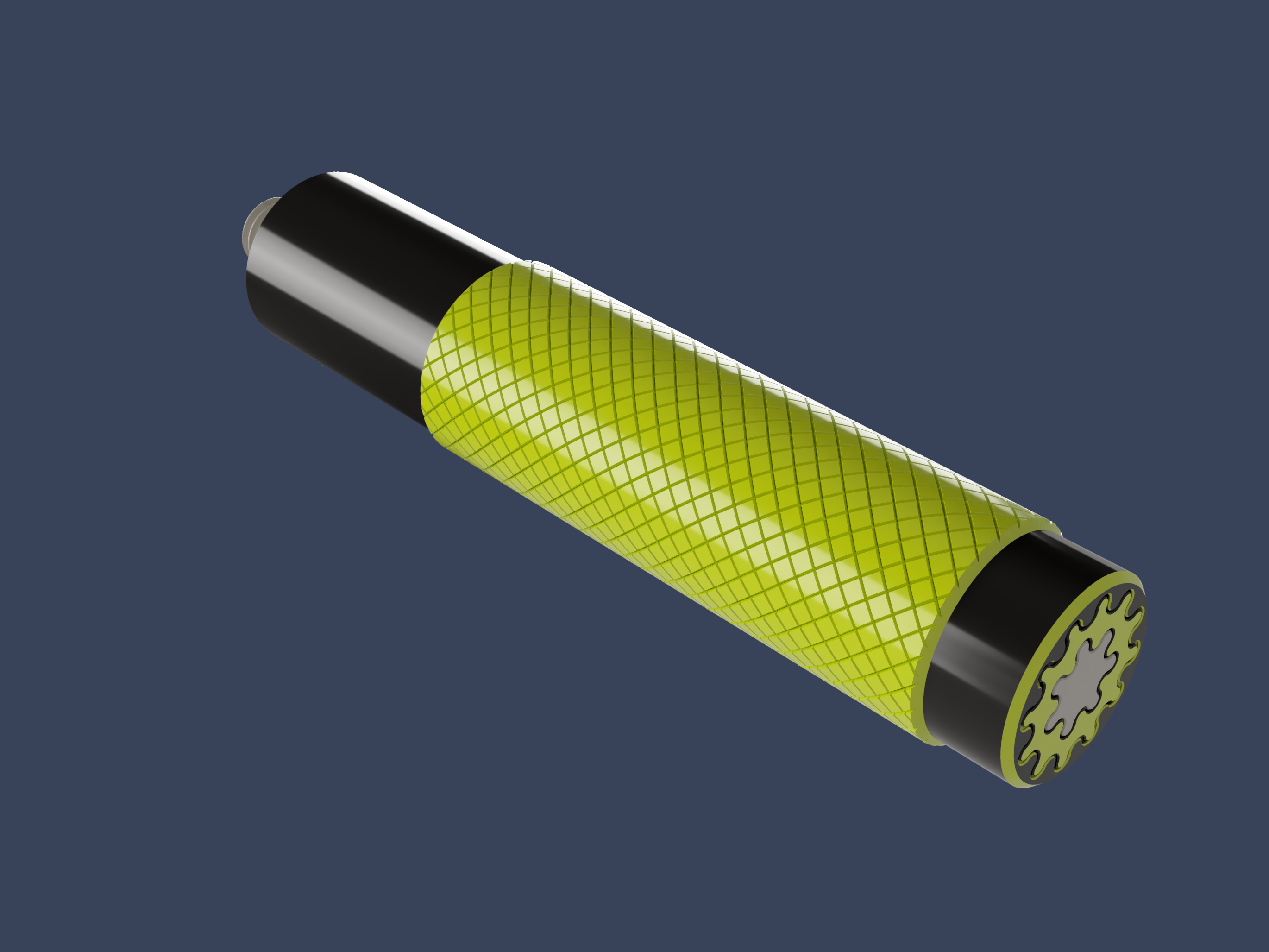 Strong Helically Geared Telescoping Rod with Attachments (Print in ...