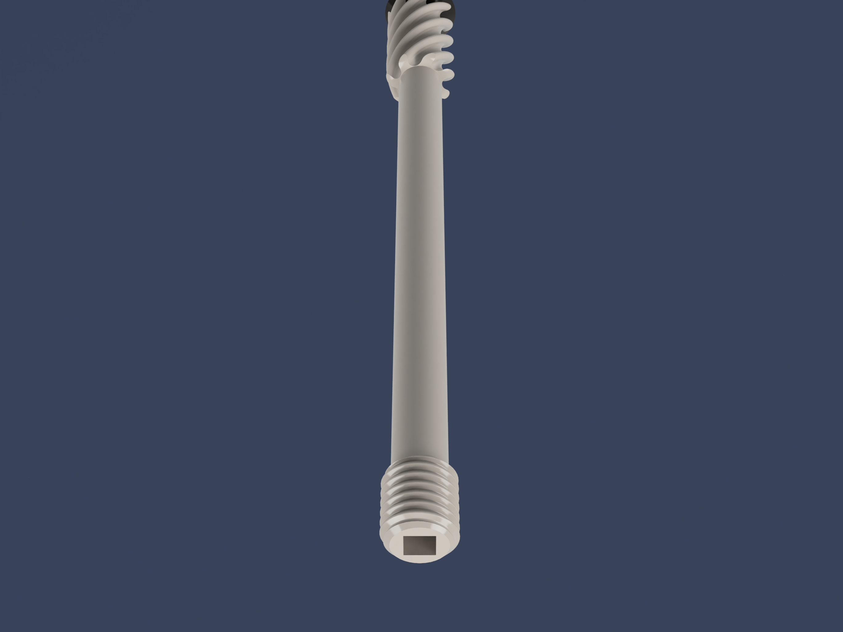 Strong Helically Geared Telescoping Rod with Attachments (Print in ...