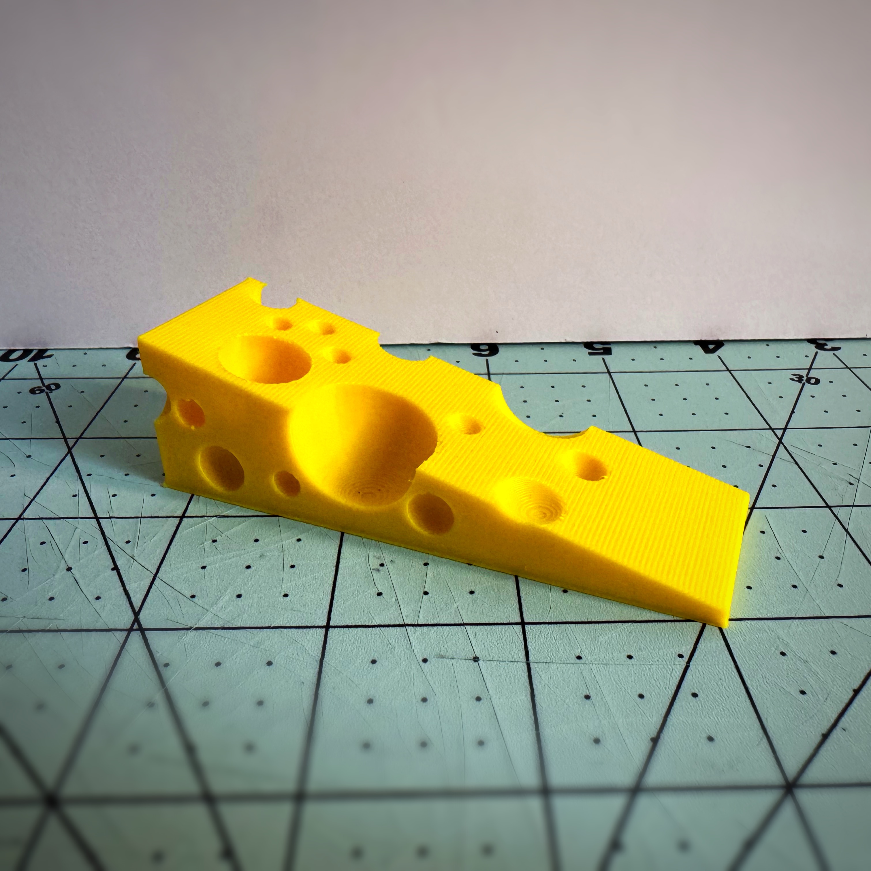 Cheese Wedge Door Stop von FxhDesigns | Kostenloses STL-Modell ...