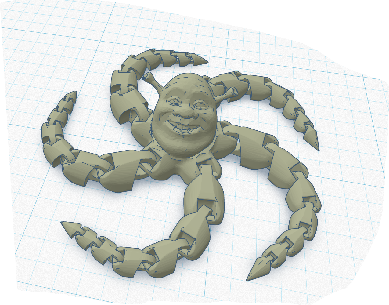 Shrektopus by Printfusionstudios | Download free STL model | Printables.com