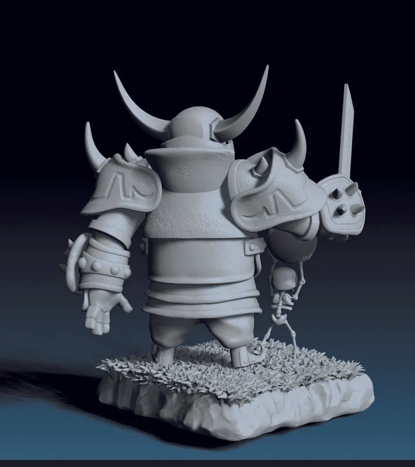 PEKKA - Clash Royale by Mãos mágicas Da arte | Download free STL model | Printables.com