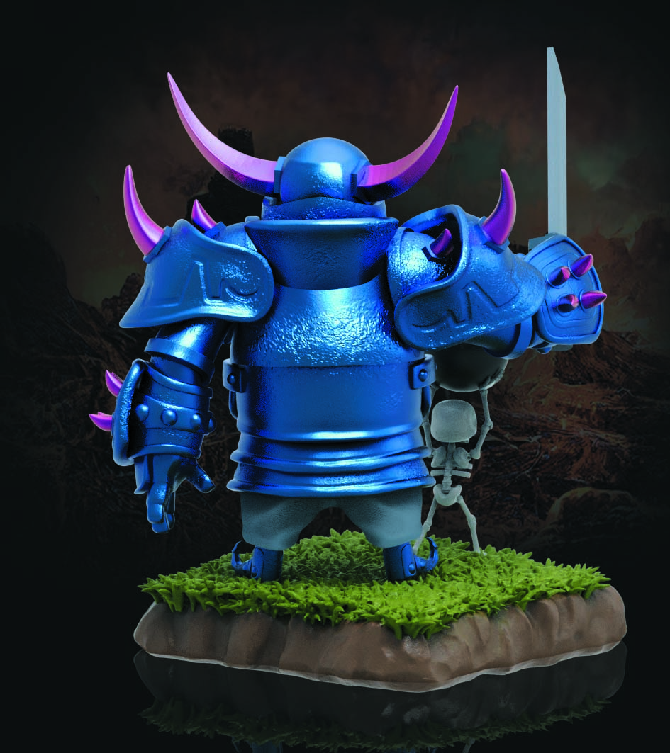 PEKKA - Clash Royale by Mãos mágicas Da arte | Download free STL model | Printables.com