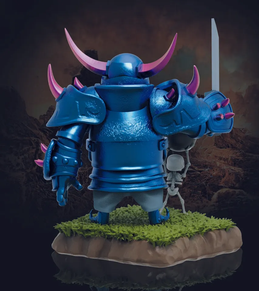 PEKKA - Clash Royale by Mãos mágicas Da arte | Download free STL model ...