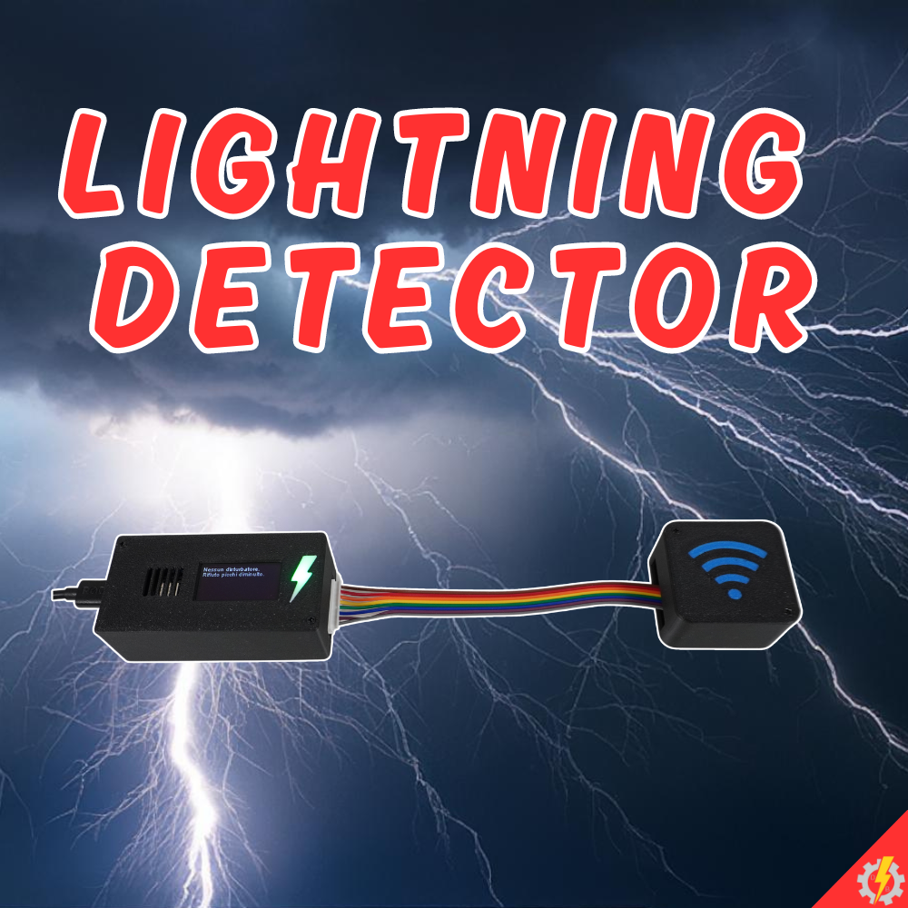 LIGHTNING DETECTOR WHIT ESP8266 AND AS3935 by dbmaking.info@gmail.com ...