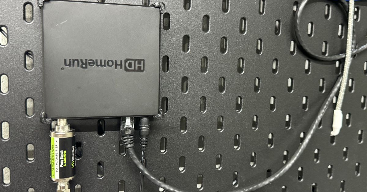 SiliconDust HDHomeRun Flex 4K Skådis Holder by 1ProjectAWeek | Download ...