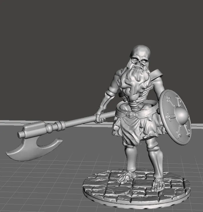 Dwarf Skeleton 1 by DM WildBill | Download free STL model | Printables.com
