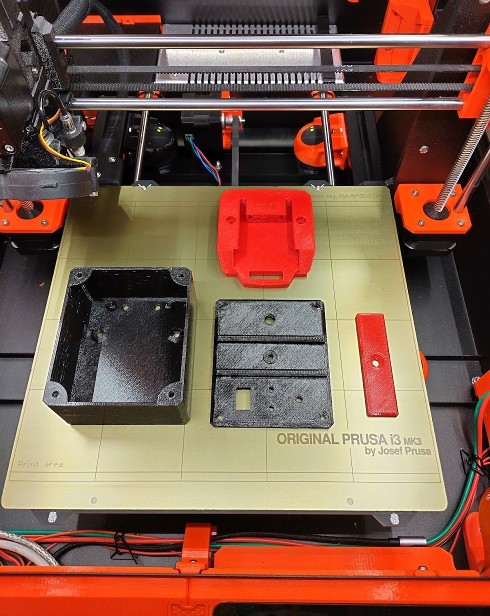 Parkside X20V TEAM LED Floodlight Adapter by vmachinist | Download free ...