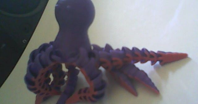 Articulated Octopus V2 by Rebecca | Download free STL model ...