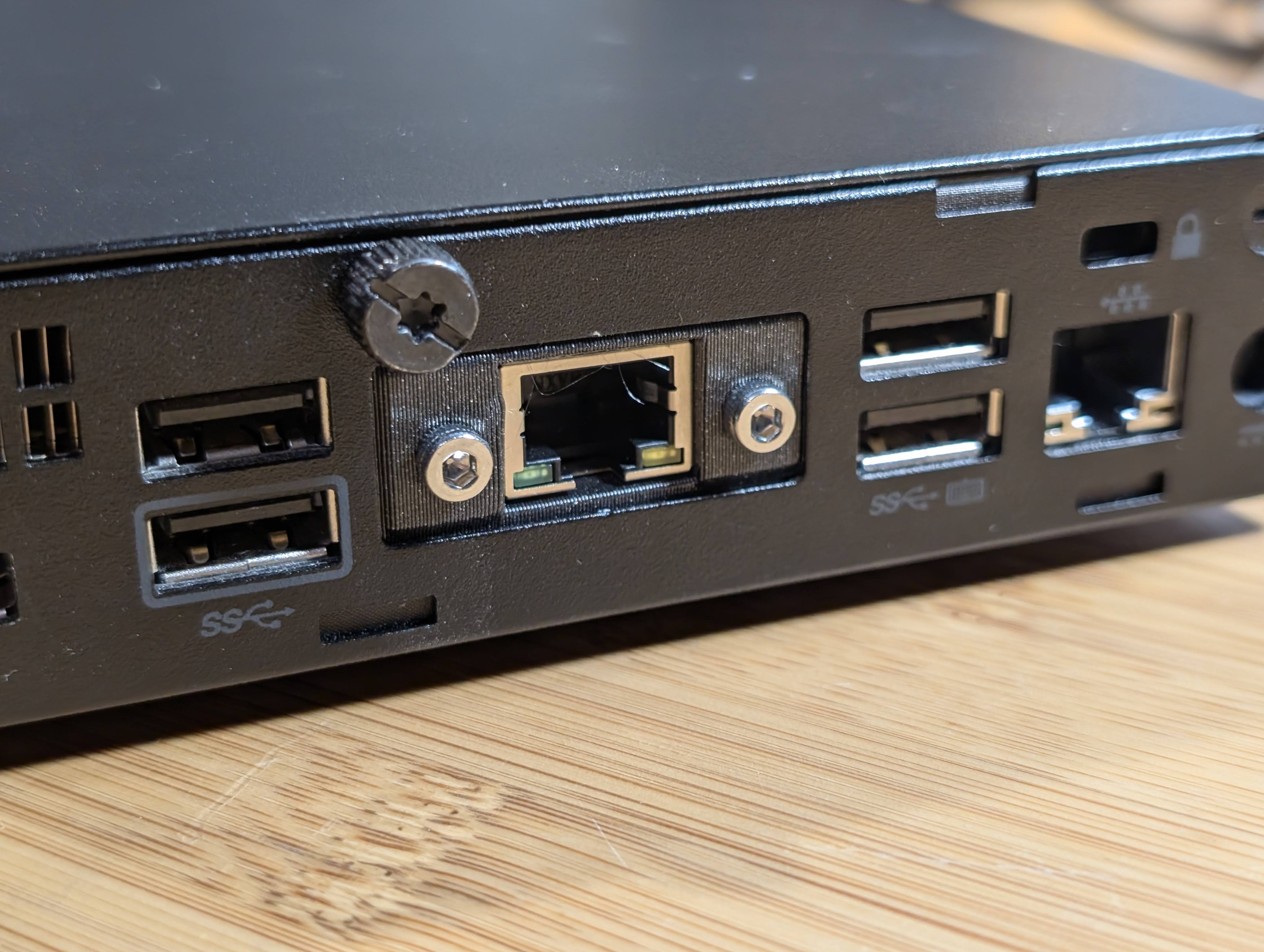 HP ProDesk / EliteDesk G4 Ethernet Port Flex IO Adapter by Burf ...