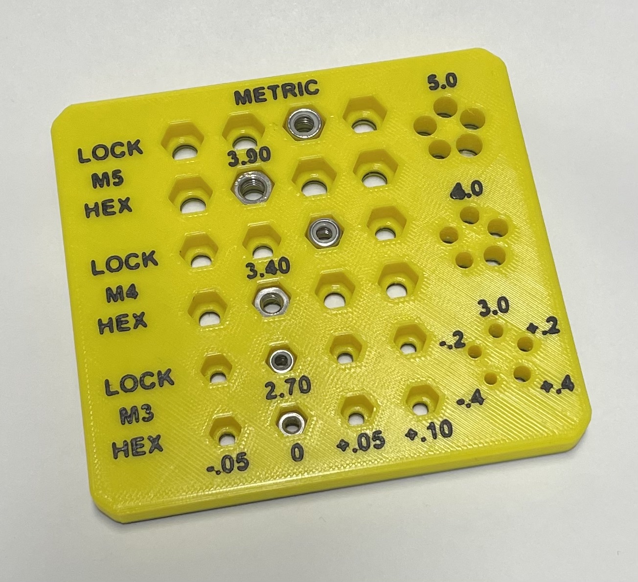 Nut and Screw Capture Gauge por Rod | Descargar modelo STL gratuito ...