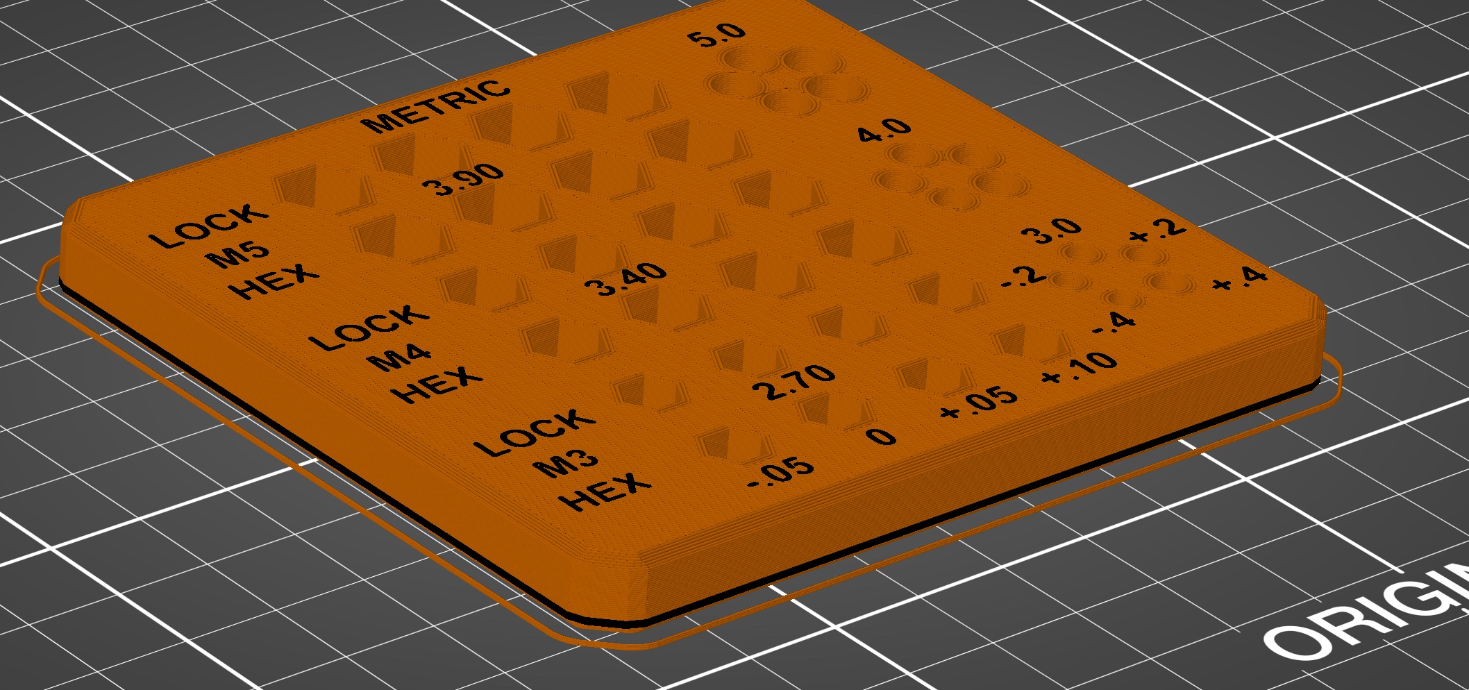 Nut and Screw Capture Gauge por Rod | Descargar modelo STL gratuito ...