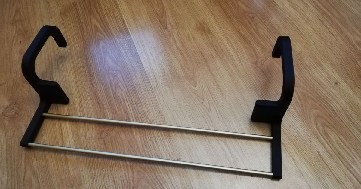 Radiator hanger for drying clothes por DGA | Descargar modelo STL ...