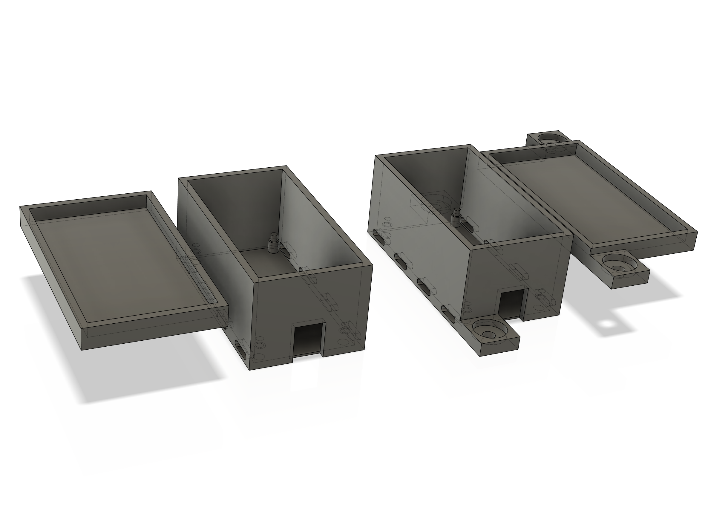 ESP32-WROOM Project box with mount by TwistedSoul | Download free STL ...