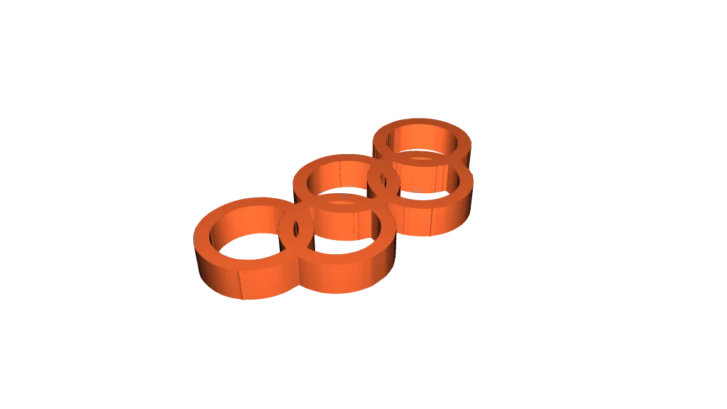 Olympic Rings by Honza | Download free STL model | Printables.com