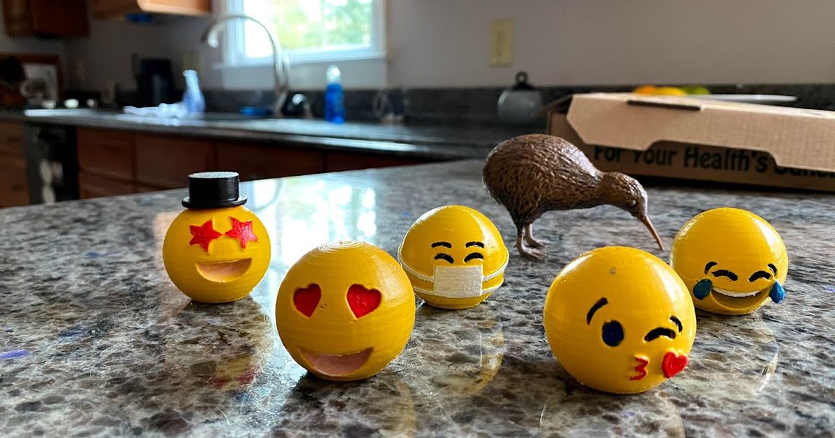 Emoji por Threehanded | Descargar modelo STL gratuito | Printables.com