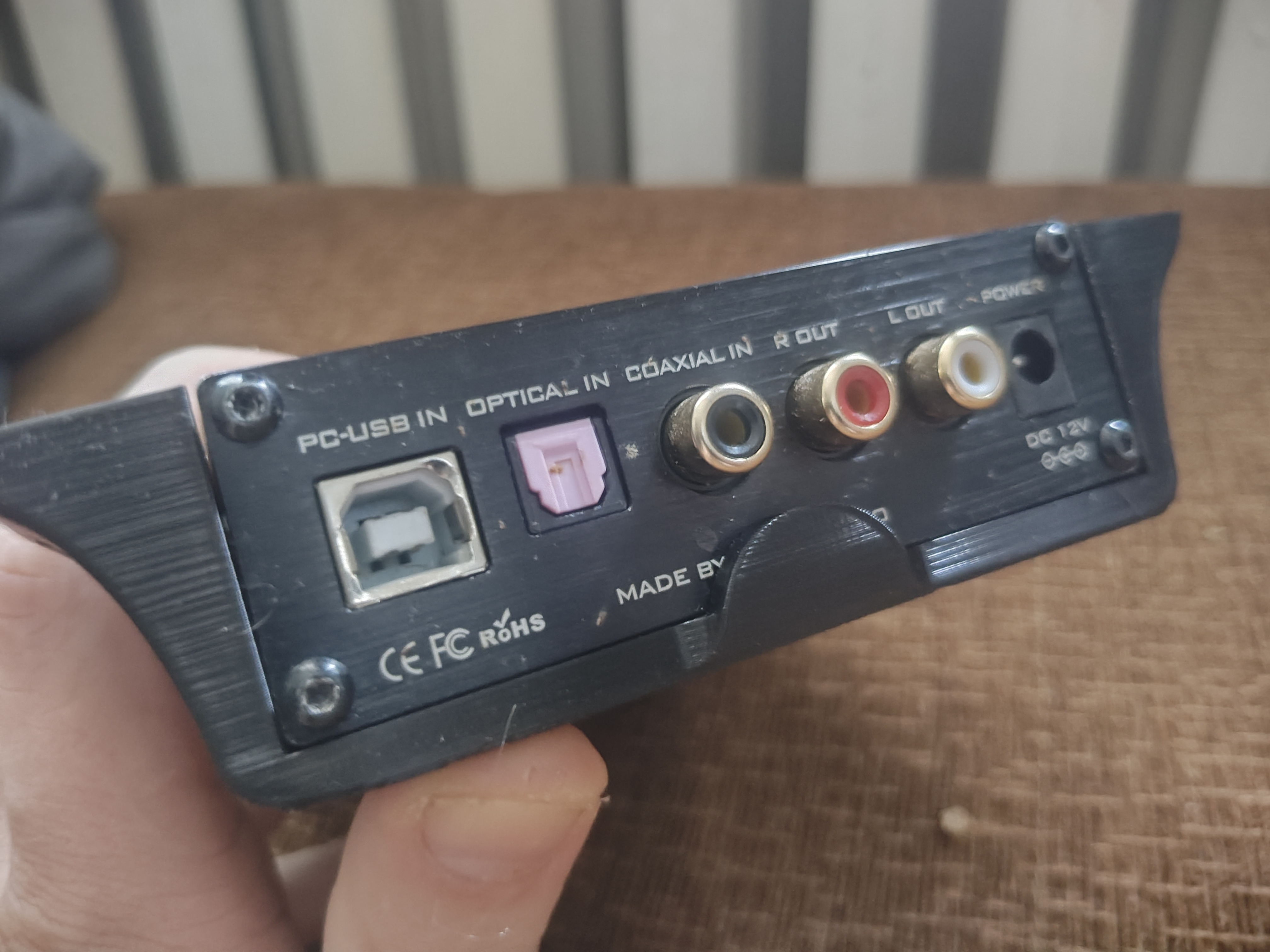 Under-desk mount for Dac X6 dac/amp. by Seethi Sth | Download free STL ...