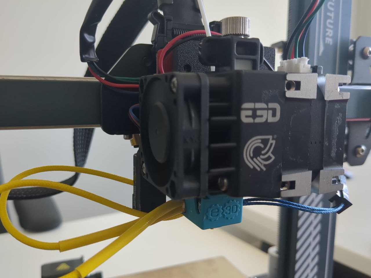 E3D Hemera XS V6 Mount (V6 Hotend) for Elegoo Neptune 4 by n00b0ss ...