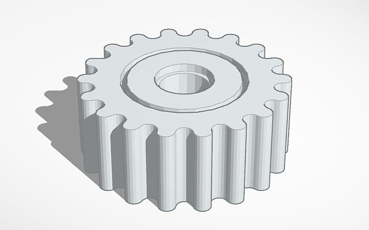 18 teeth gear by Mucahid Malkoc | Download free STL model | Printables.com