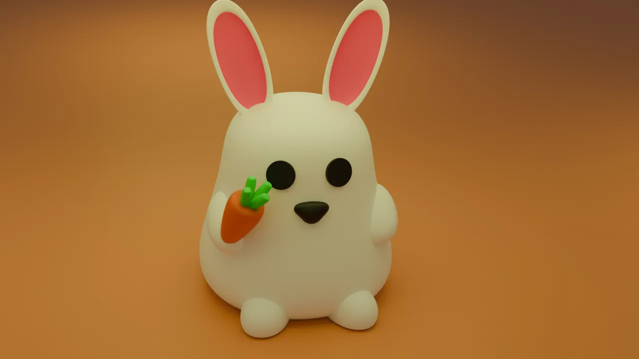 Cute rabbit by Jezdec123 | Download free STL model | Printables.com