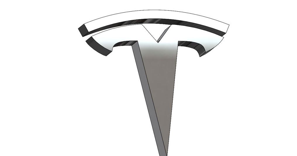 Tesla logo (+DXF) by Referentiel | Download free STL model | Printables.com
