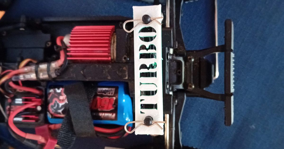 turbo name tag rc car par Jesse Wiersma | Téléchargez gratuitement un ...