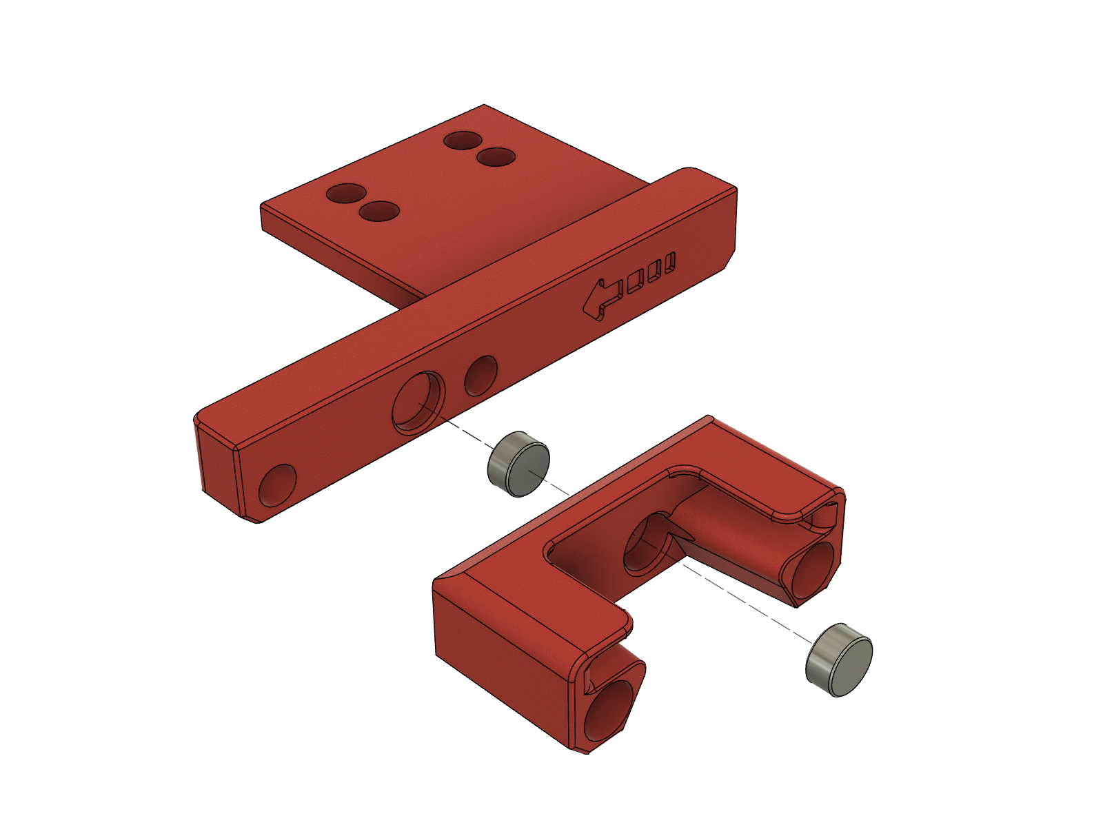 Better Dock and Mount for the PCB Klicky Probe by DET-Man | Download ...