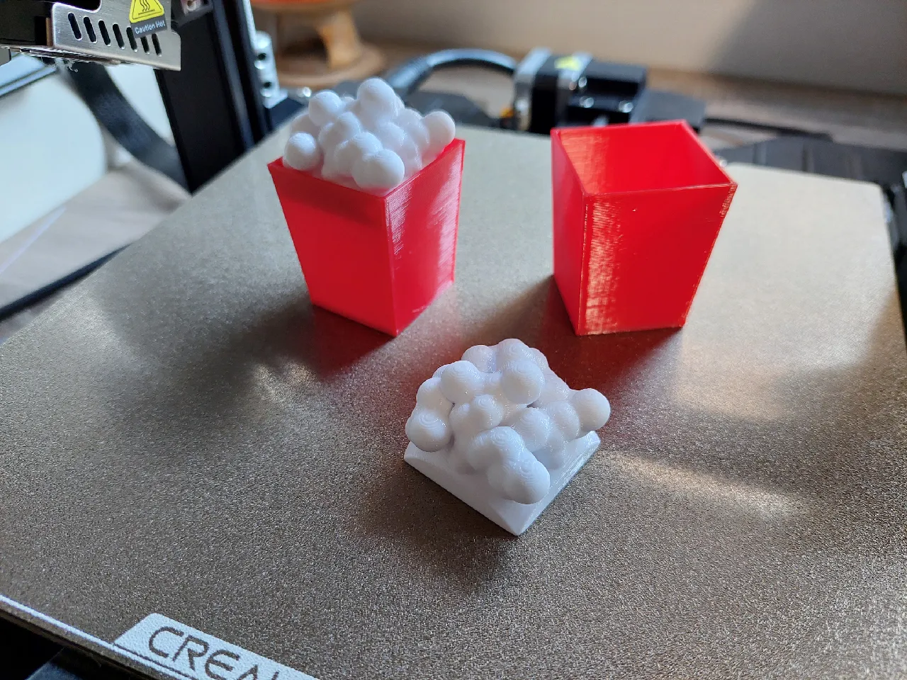 Cartoon Popcorn Box Container by Tolga Toykoç | Download free STL model ...